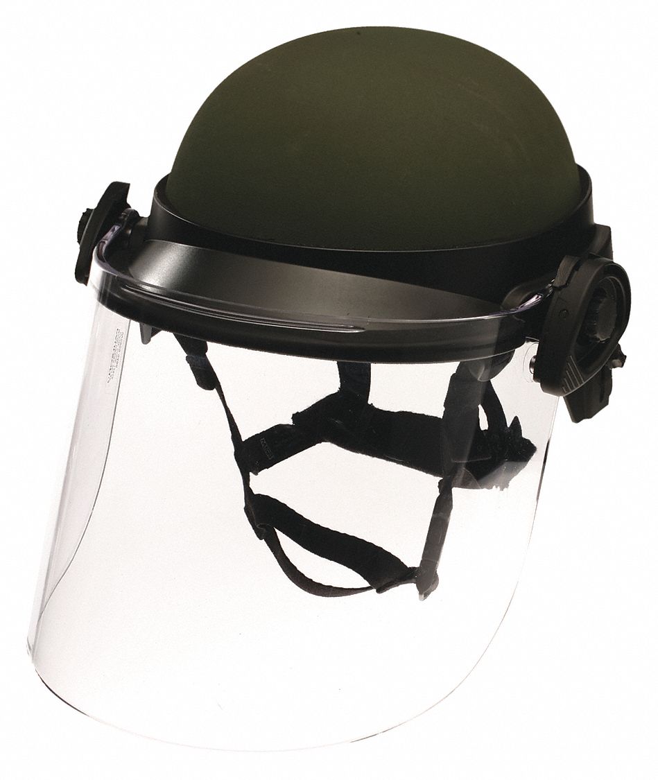 PAULSON, Universal, Polycarbonate, Riot Control Face Shield - 400U43 ...