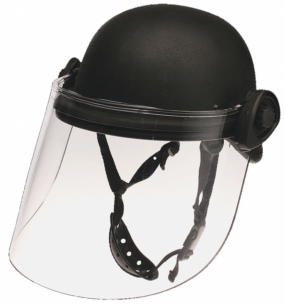 PAULSON, Universal, Polycarbonate, Riot Control Face Shield - 400U52 ...