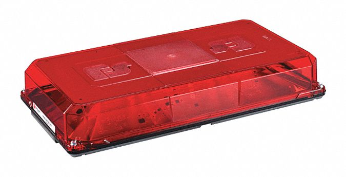 FEDERAL SIGNAL, Mini Light Bar Vehicle Light Bar Size, LED, Low Profile ...
