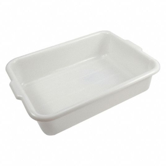 Polypropylene, 5 in Overall Ht, Tote Box - 401R63|410555 - Grainger