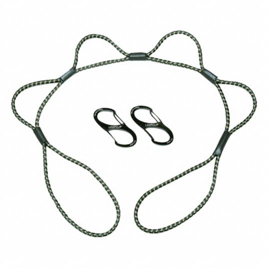 Loop, 2 3/4 in Hook Lg, Bungee Cord - 53YH89|4020-01-625-7203 - Grainger