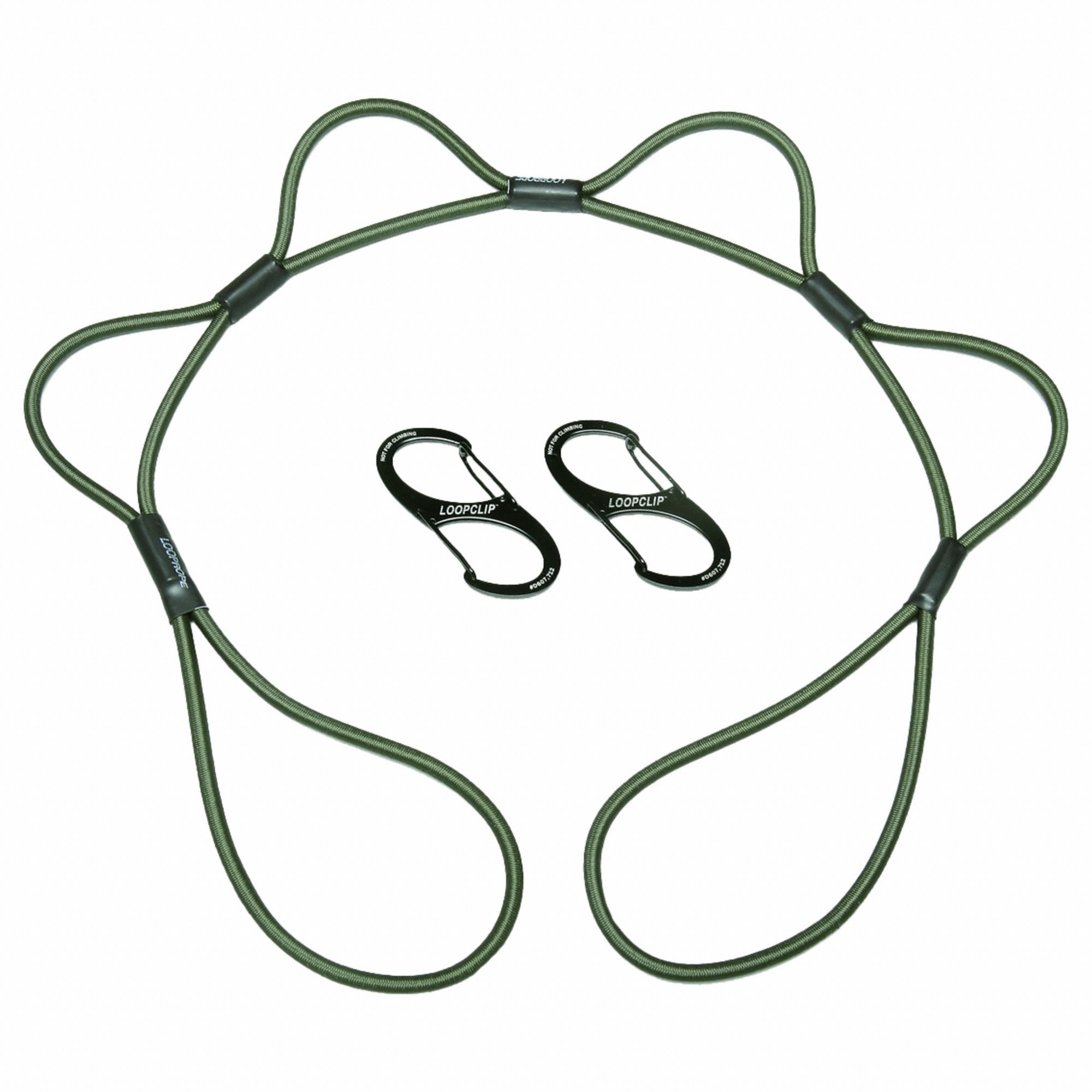 Loop, 2 3/4 in Hook Lg, Bungee Cord - 53YH87|4020-01-625-7215 - Grainger