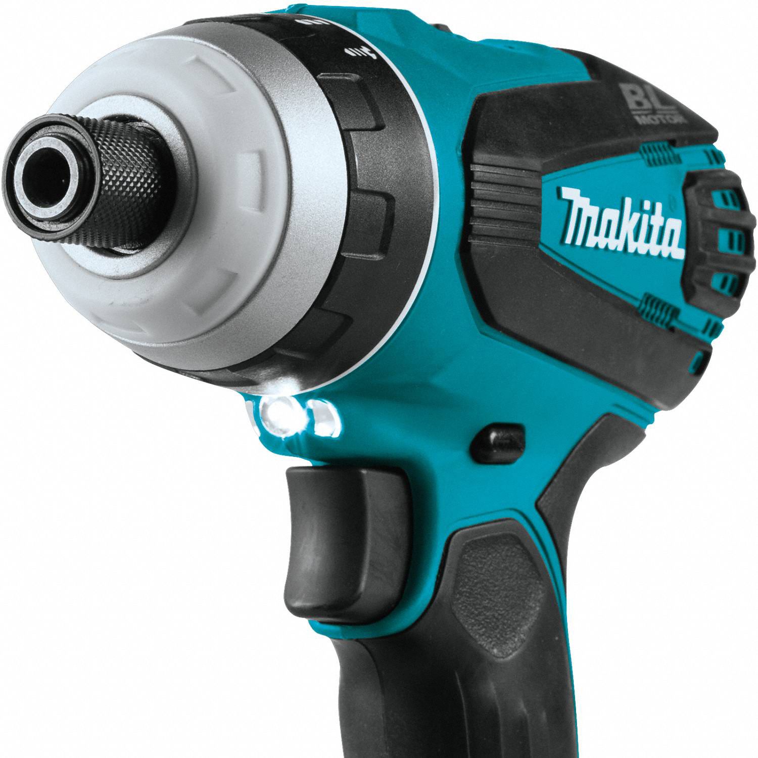 MAKITA Impact Driver: 1,330 in-lb Max. Torque, 2,800 RPM Free Speed ...