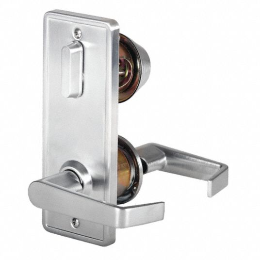 STANLEY, Passage Lever Locksets, Chrome, Door Lockset - 402T72 ...