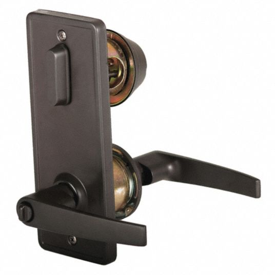 STANLEY, Office Lever Locksets, Bronze, Door Lockset - 402T84 ...