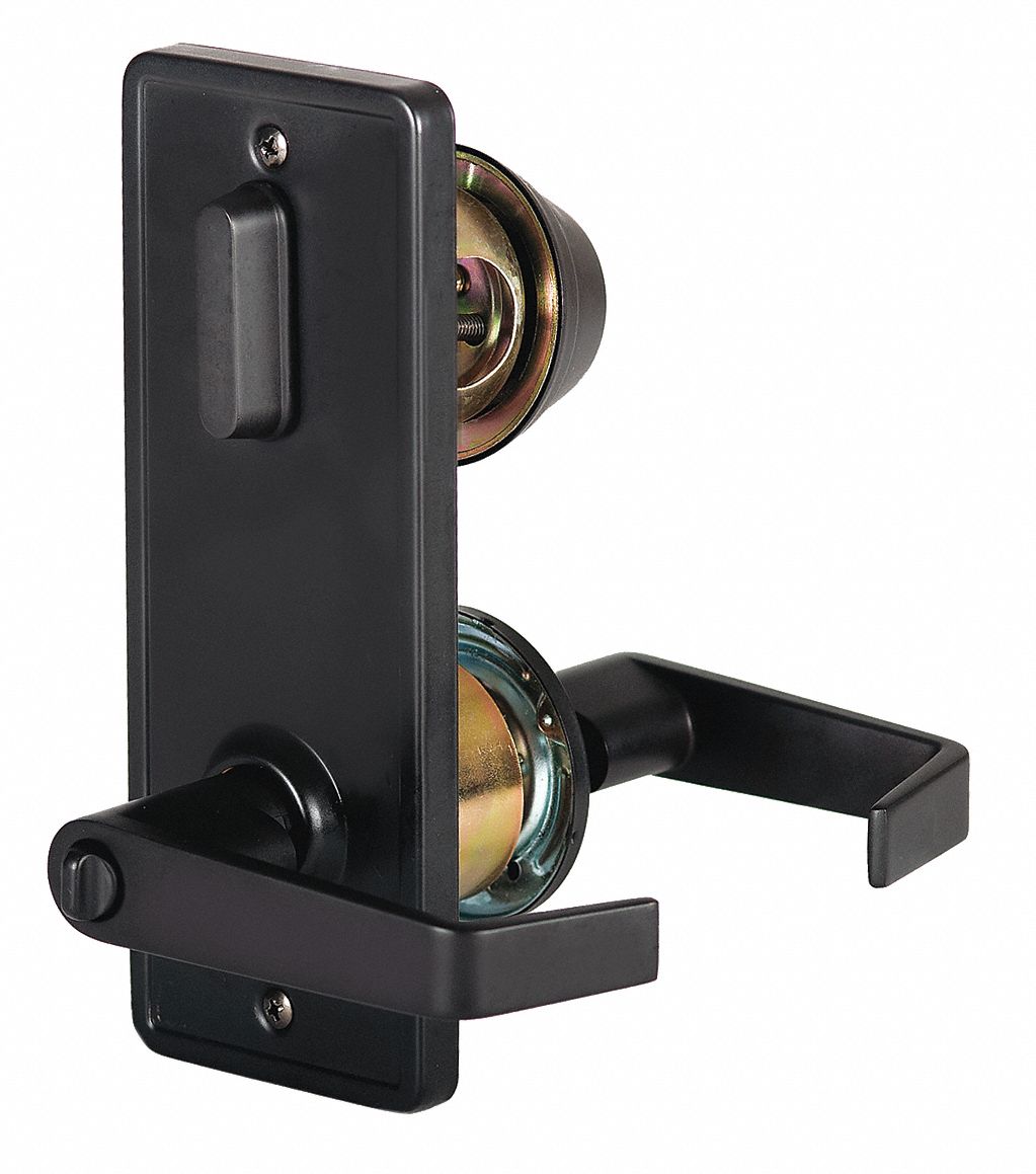 STANLEY, Office Lever Locksets, Bronze, Door Lockset - 402T87 ...