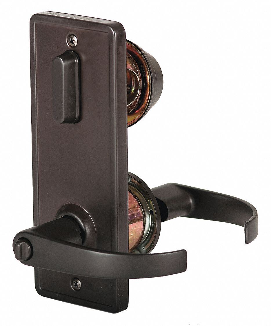 STANLEY, Office Lever Locksets, Bronze, Door Lockset - 402T89 ...