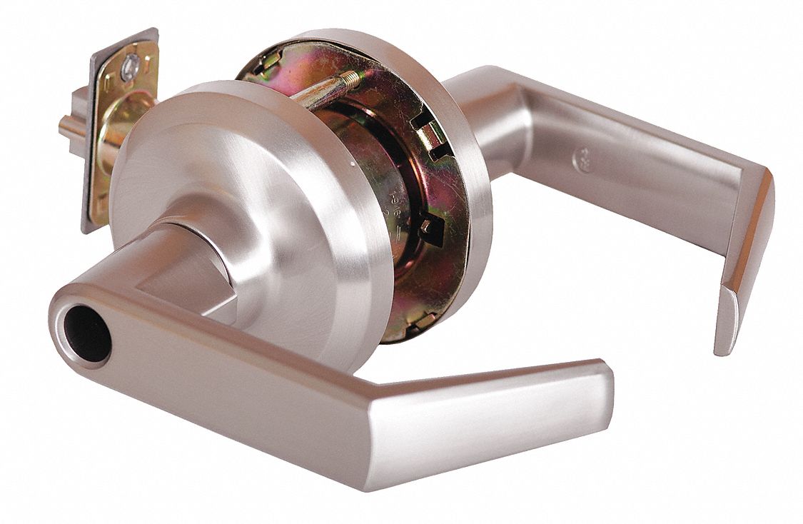 DORMAKABA, Classroom Lever Locksets, Nickel, Door Lockset - 402U19 ...