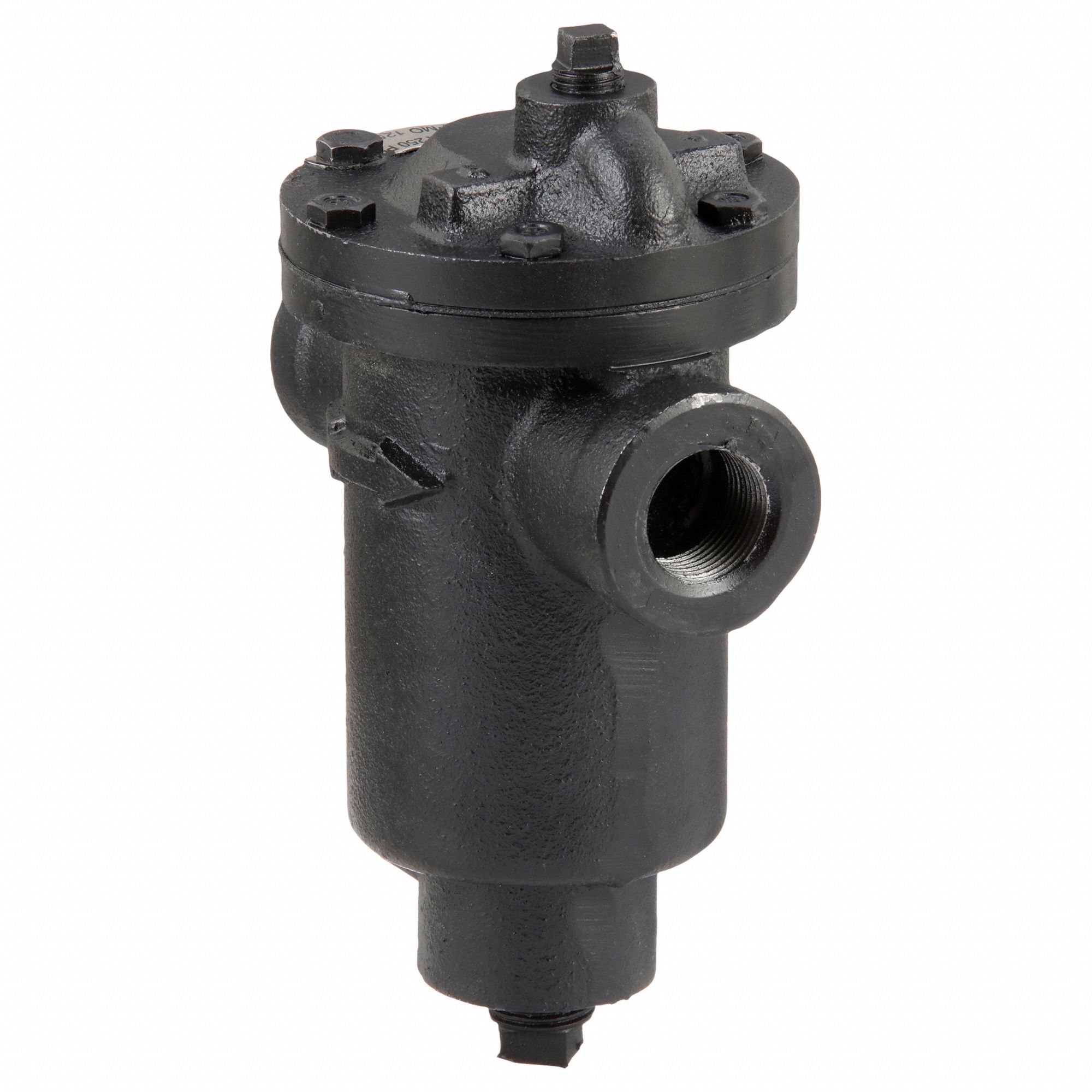 Cast Iron, 1/2 in FNPT, Steam Trap - 402X01|IB11-2-125G - Grainger