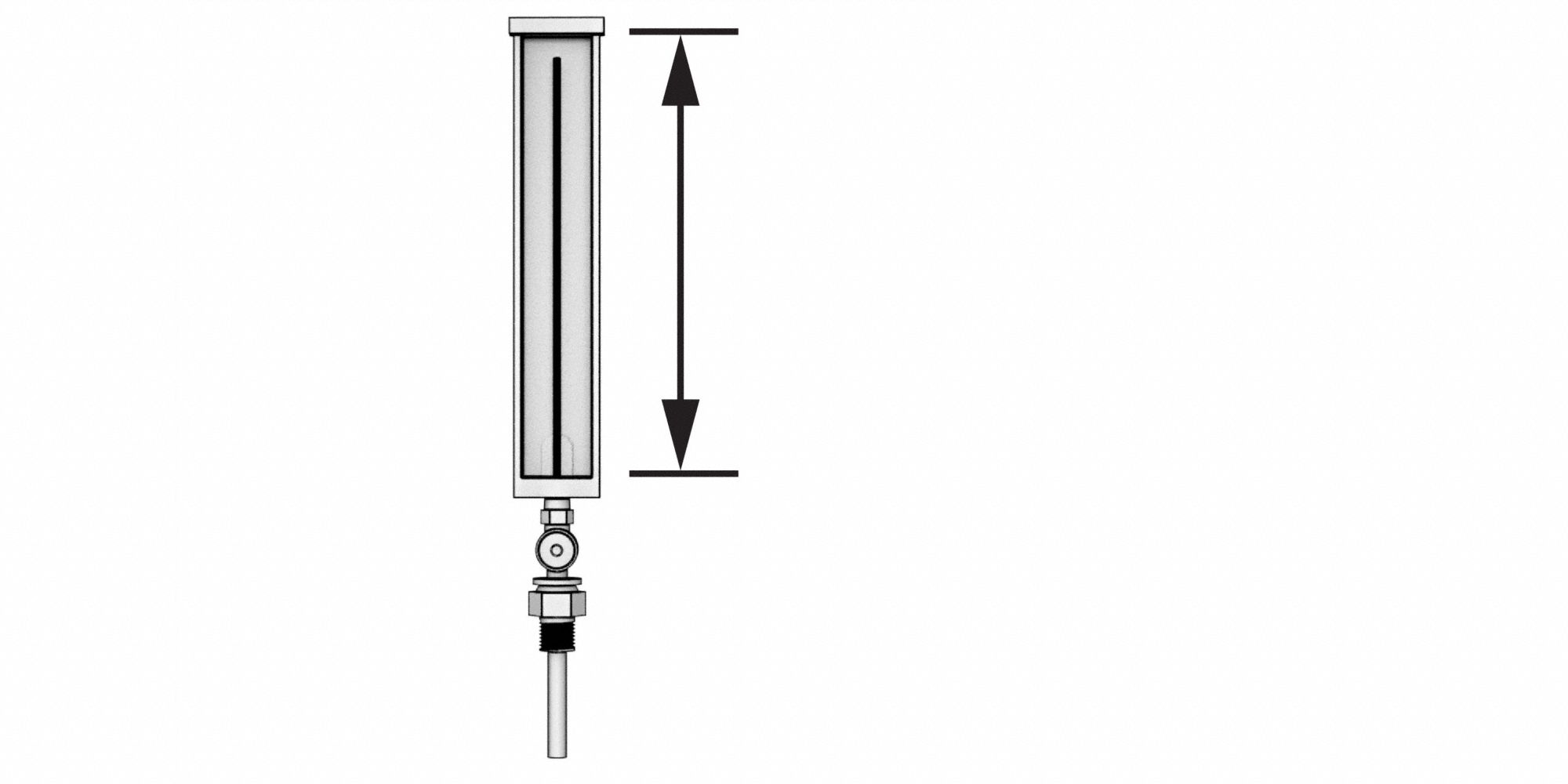 Thread-Mounted Glass Thermometers - Grainger Industrial Supply