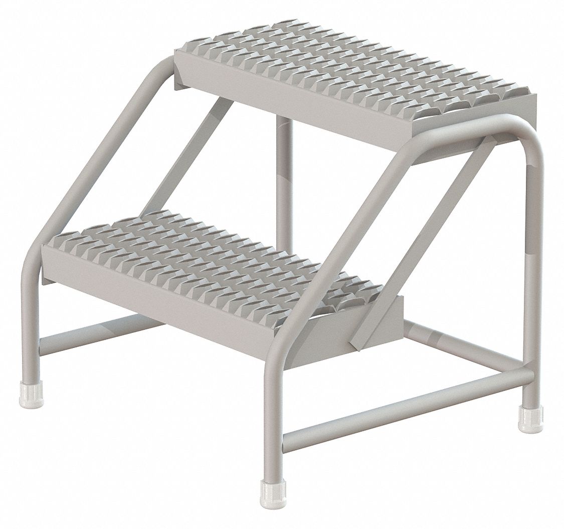 Step Stand,Steel,20" Overall H,Gray - Grainger