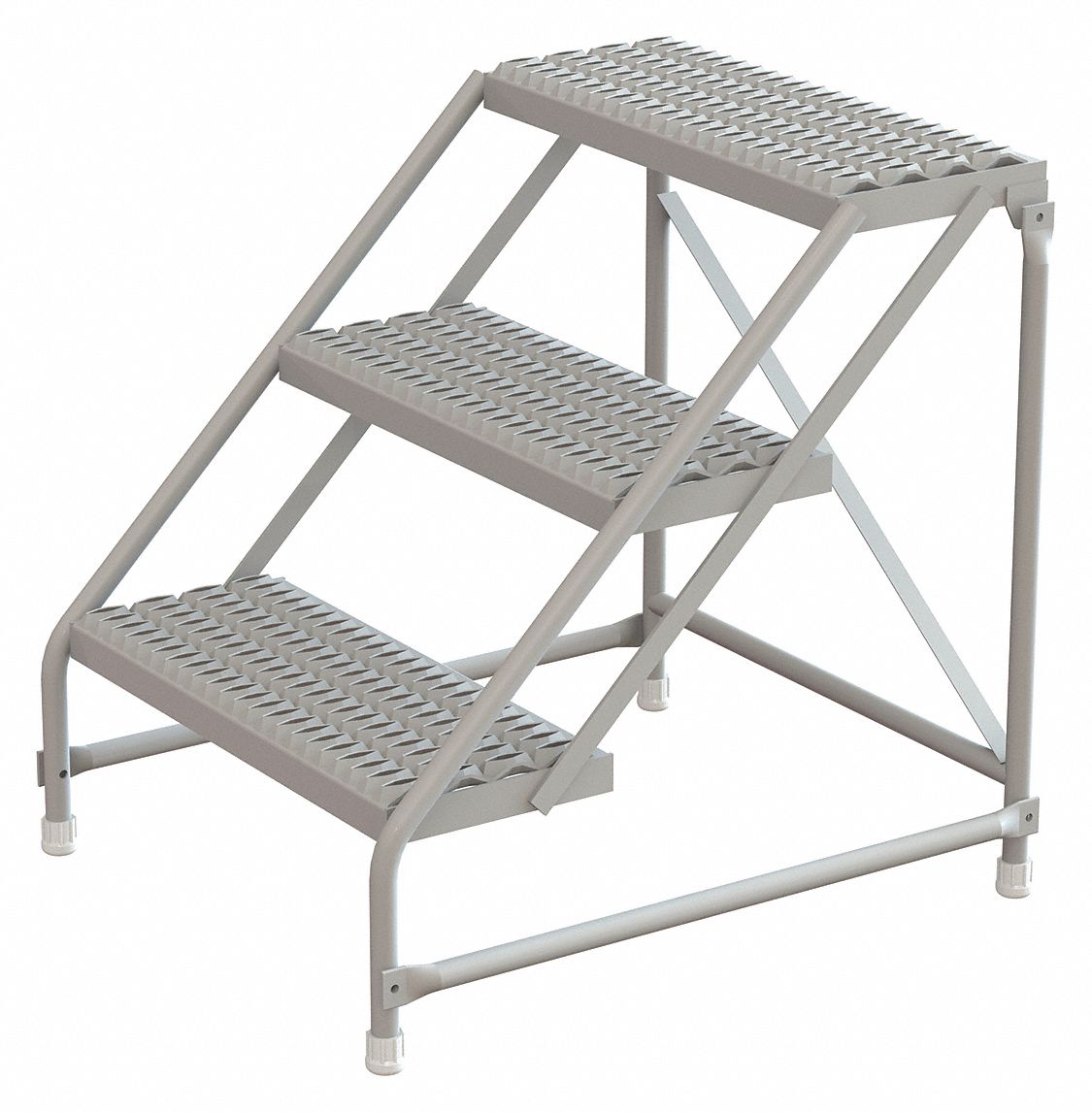 Step Stand,Steel,30" Overall H,Gray - Grainger