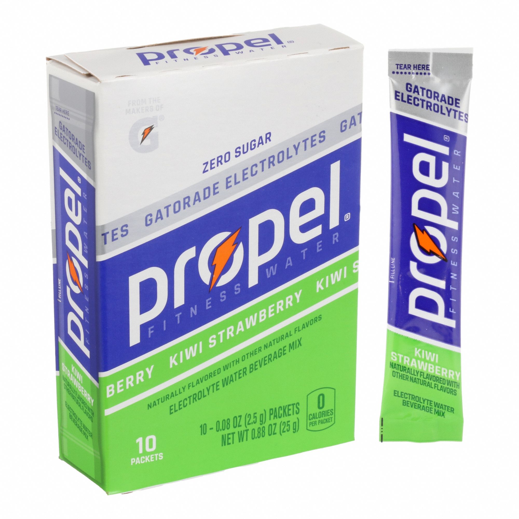 PROPEL, Strawberry Kiwi, Single-Serve, Sports Drink Mix - 403U28|01088 ...