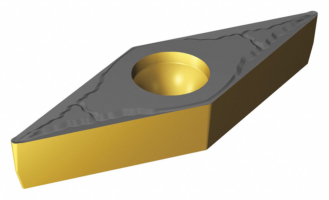 SANDVIK COROMANT, VCMT Insert, Neutral, Turning Insert, Medium, Diamond ...