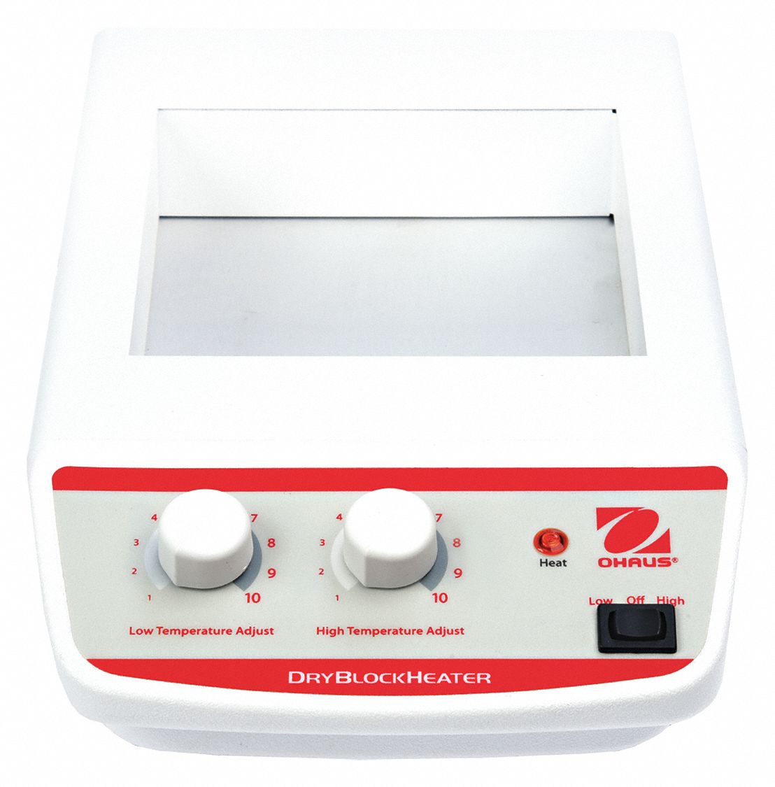 OHAUS, 16 7/8 in Overall Dp, 3 1/2 in Overall Ht, Heat Block - 404P59 ...