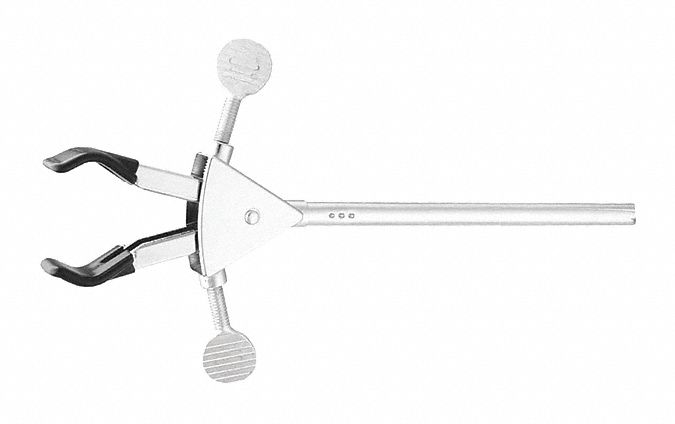 OHAUS, Dual Adjust Clamp, Stainless Steel, Triangular Support Stand ...