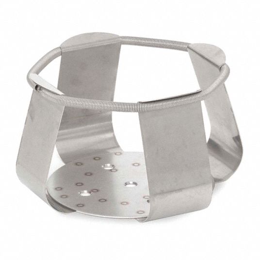 OHAUS, Flask Clamp, Stainless Steel, Erlenmeyer Flask Clamp - 404U68 ...