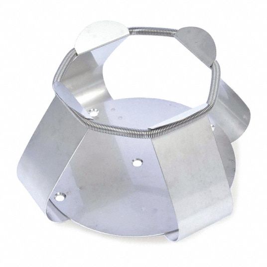 OHAUS, Flask Clamp, Stainless Steel, Erlenmeyer Flask Clamp - 404U69 ...