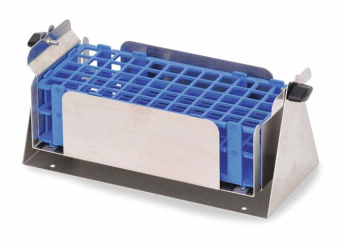 Stainless Steel, (60) Tubes, Tube Rack - 404U83|30400106 - Grainger