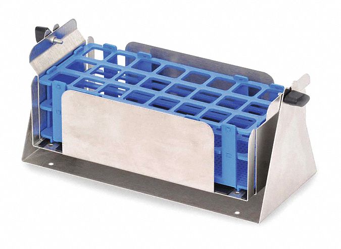 Stainless Steel, (24) Tubes, Tube Rack - 404U85|30400108 - Grainger