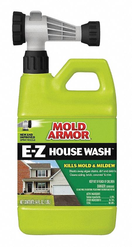 MOLD ARMOR House Cleaner and Mildew Remover: Hose End Connection Bottle ...