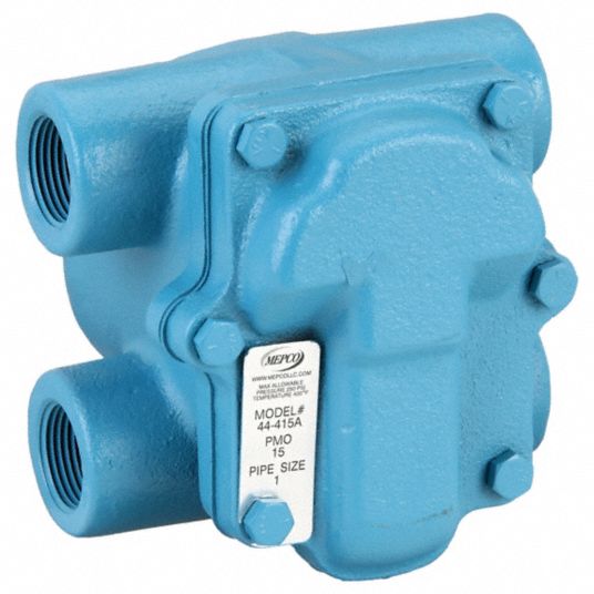 Cast Iron, 1 in FNPT, Steam Trap - 405Y57|44-415A - Grainger