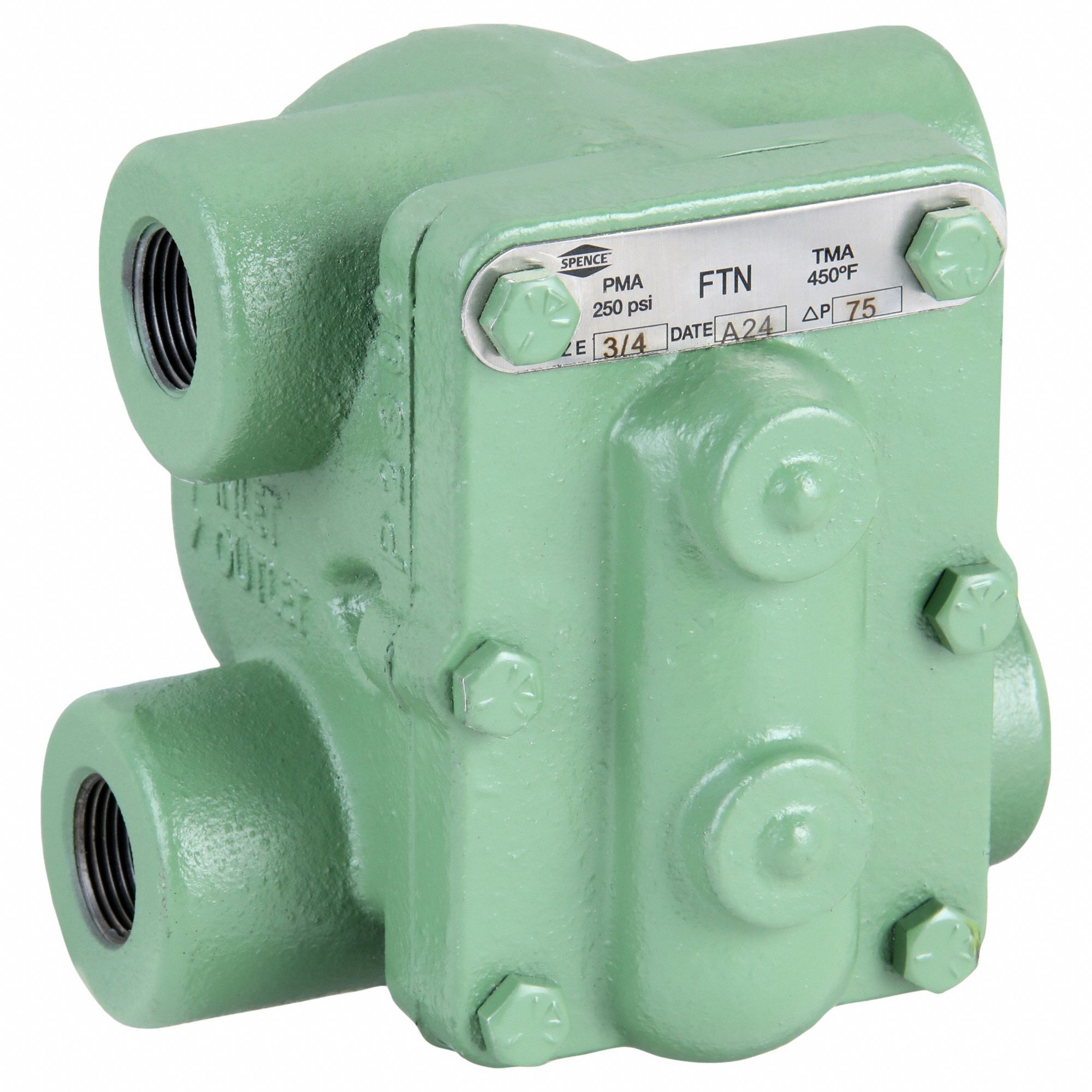 Cast Iron, 3/4 in FNPT, Steam Trap - 405Z10|44-215G - Grainger