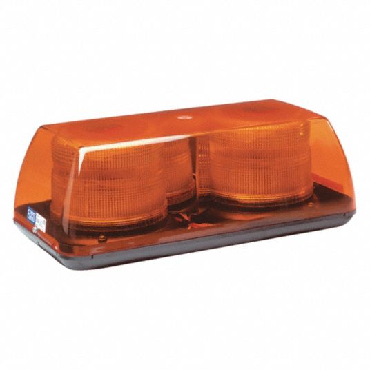 Mini Light Bar,16" L,Amber - Grainger