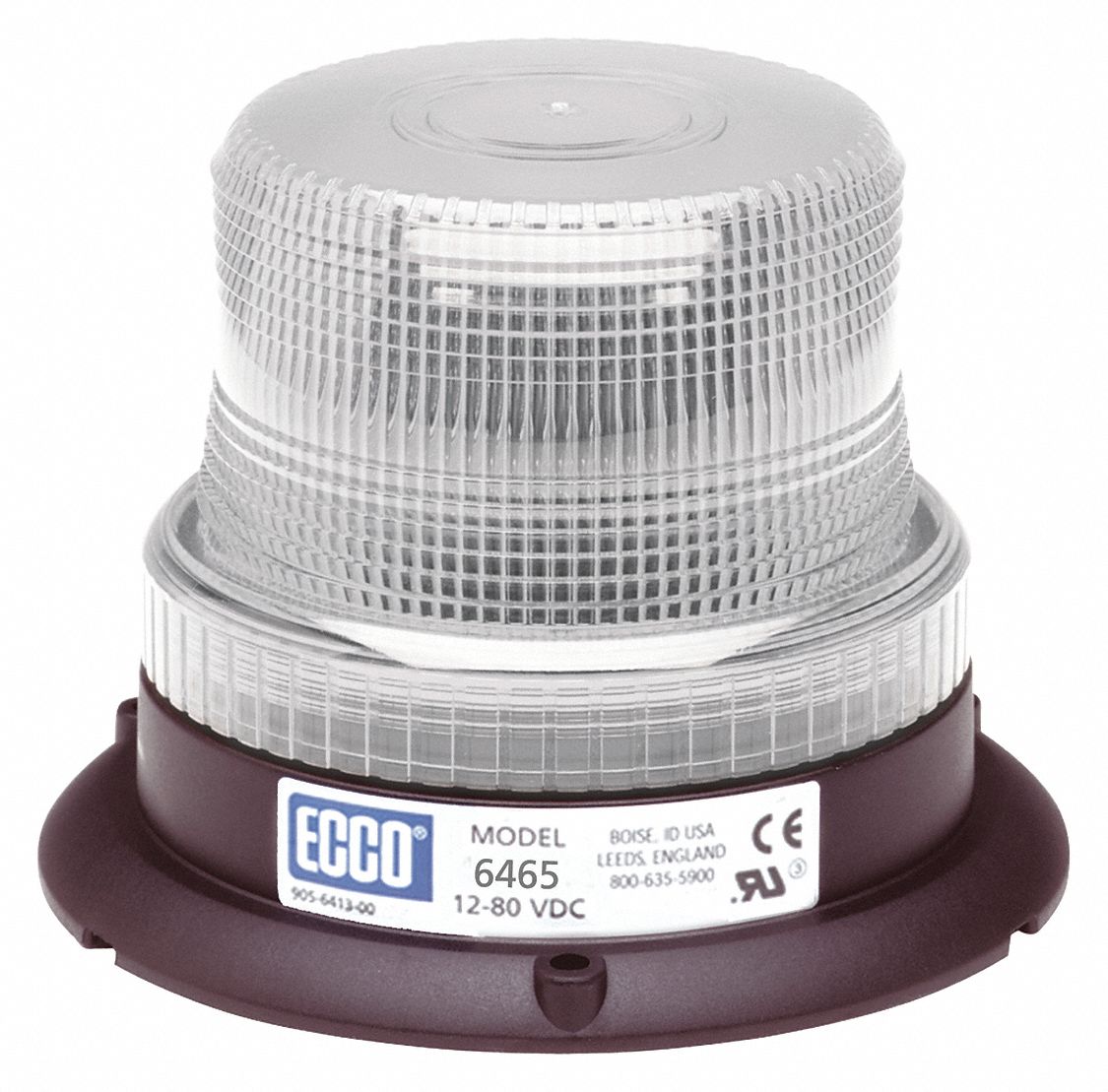 ECCO, Flashing Beacon, White, Beacon Light - 406A68|6465C - Grainger