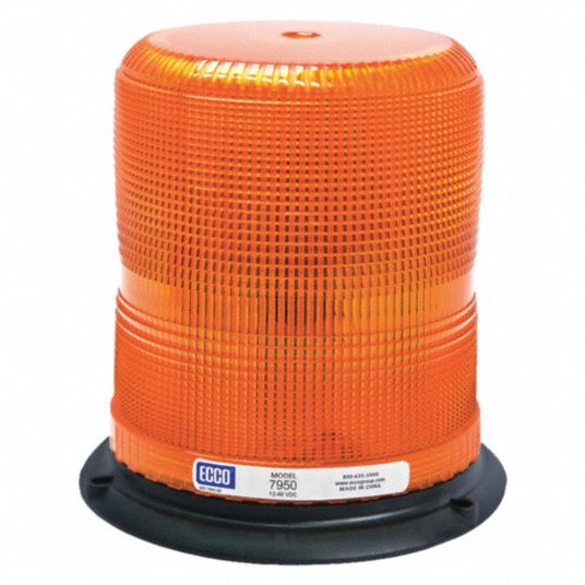 ECCO, Flashing Beacon, Amber, Beacon Light - 406A89|7950A - Grainger