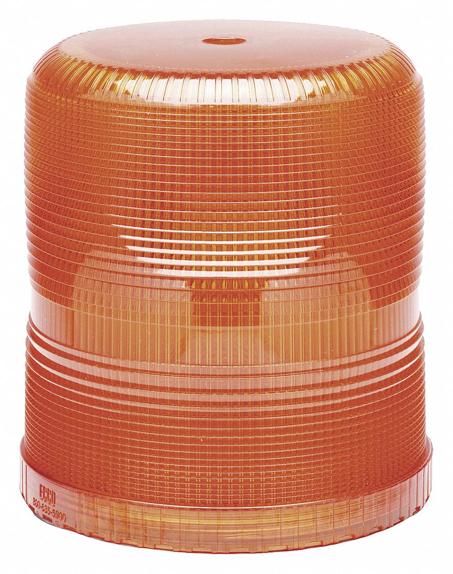 ECCO, Round, Beacon Light, Replacement Lens - 406D10|R6070LA - Grainger
