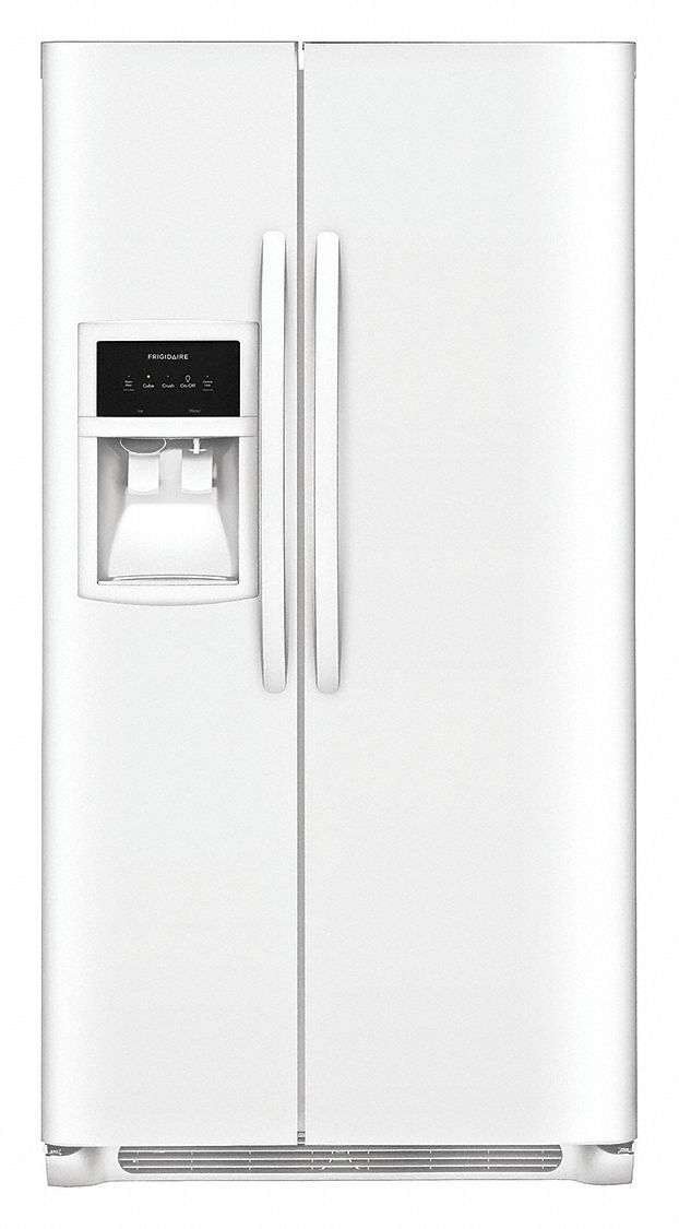 FRIGIDAIRE, 26 cu ft Total Capacity, 6 Shelves, Refrigerator and ...