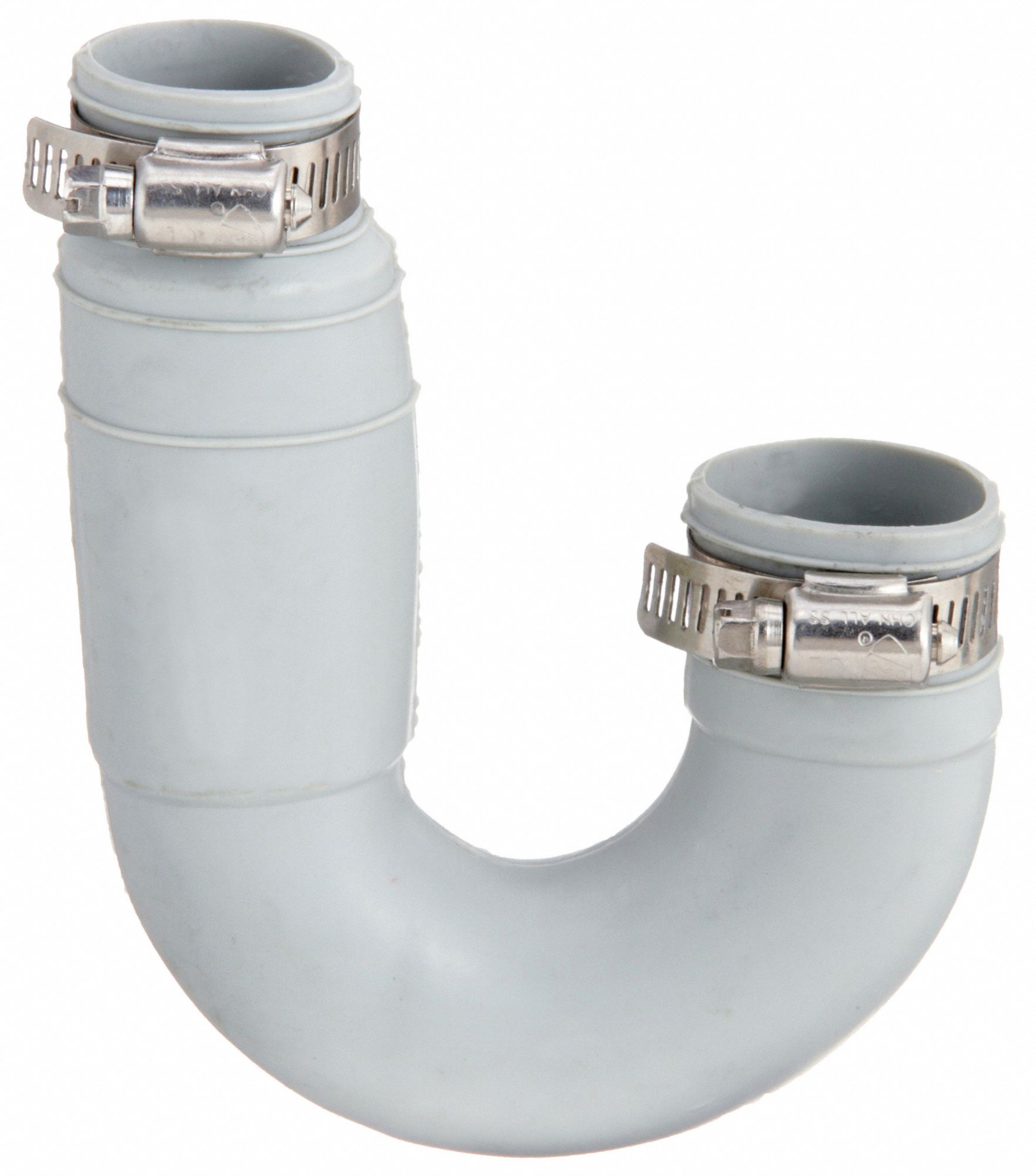 PVC, For 1 1/2 in_1 1/4 in Pipe, Flexible P-Trap - 406F46|DXFQT-150 ...