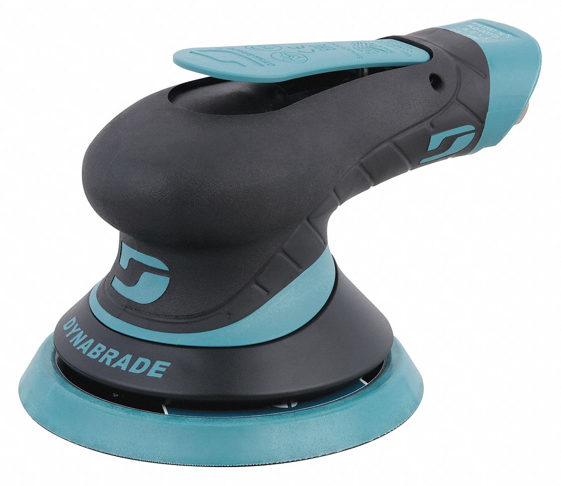 DYNABRADE, 5 in, Hook and Loop, Air Orbital Sander - 406F68|X51H - Grainger
