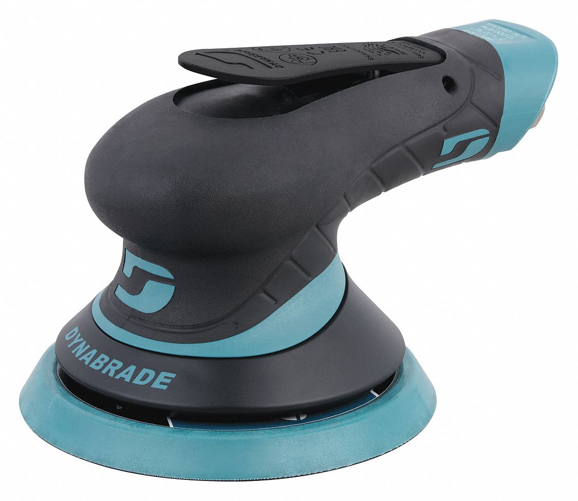 DYNABRADE, 5 in, Adhesive-Backed, Air Orbital Sander - 406F70|X52 ...