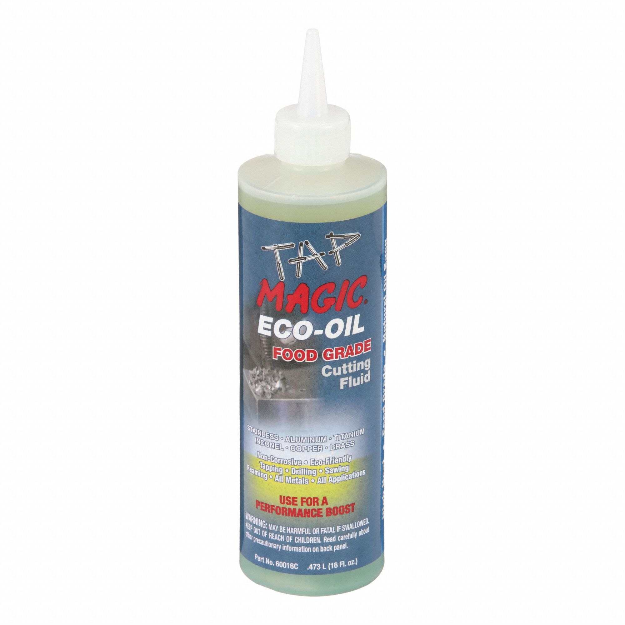 TAP MAGIC, Eco-Oil, 16 fl oz, Cutting Fluid - 406F88|60016C - Grainger
