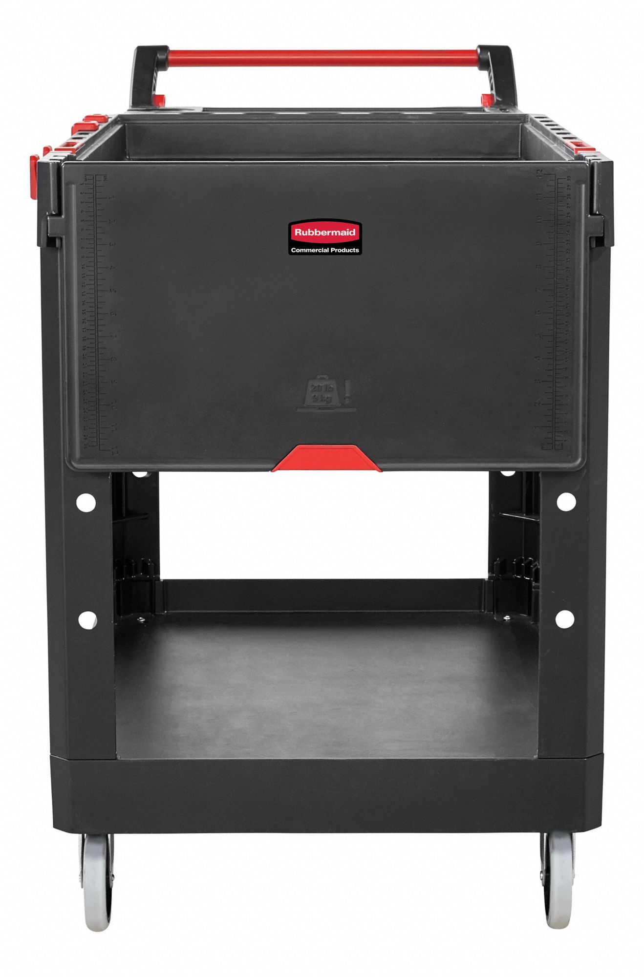 RUBBERMAID COMMERCIAL PRODUCTS Adaptable-Design Utility Cart with Deep ...