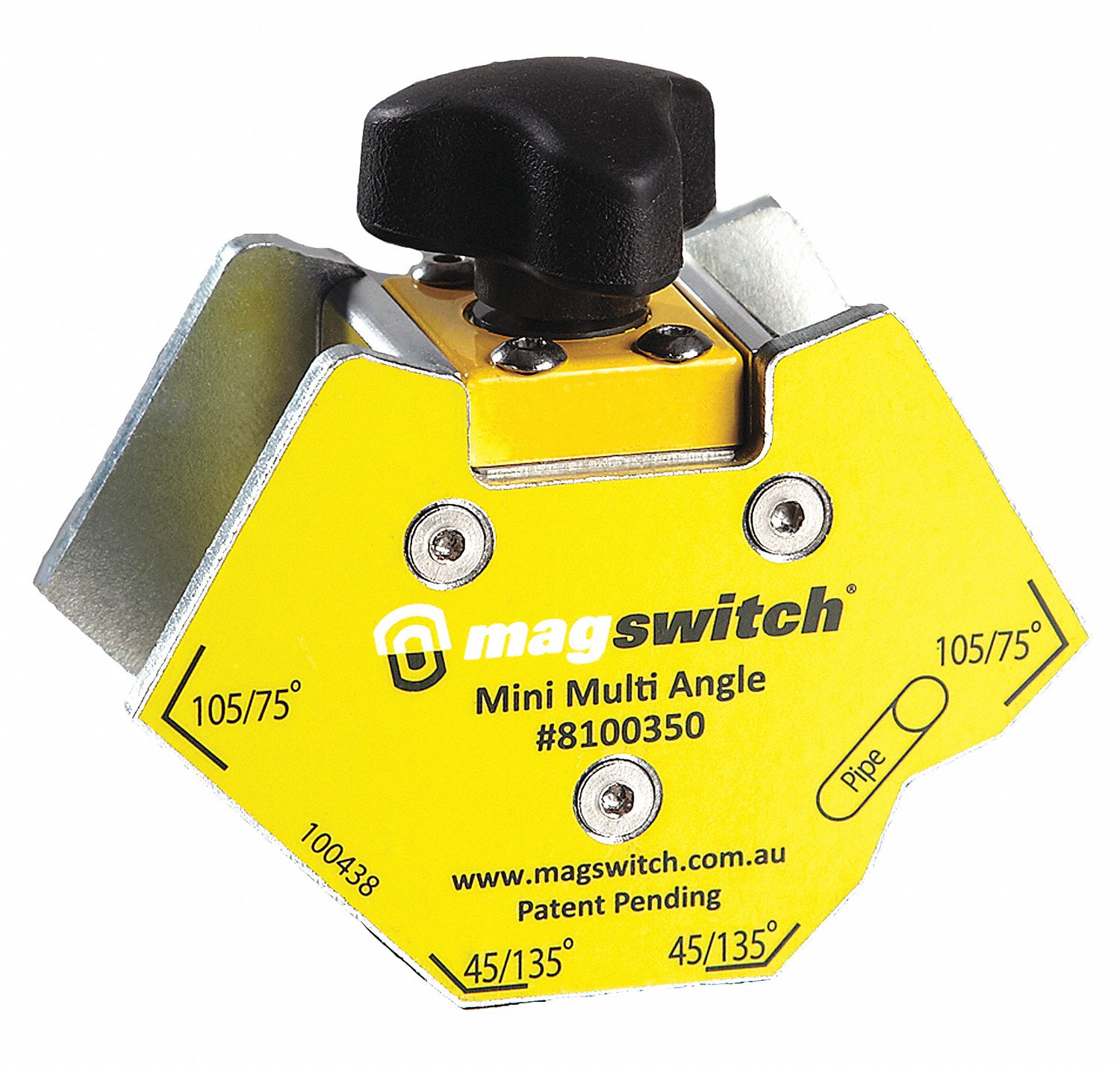 MAGSWITCH Welding Angle, Multi-Angle, 90 lb Pull - WWG406T09 | 8100350 ...