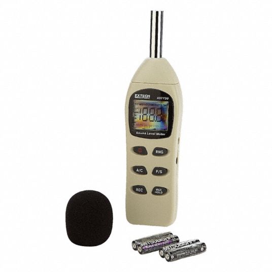 EXTECH, 40 dB, Sound Level Meters, Sound Level Meter - 817MA9|407730 ...