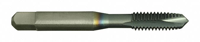 GREENFIELD THREADING, #0-80 Thread Size, 5/16 in Thread Lg, Spiral Point Tap - 407C45|330100 ...