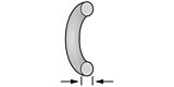 Silicone O-Rings - Toric Joints - Grainger Industrial Supply