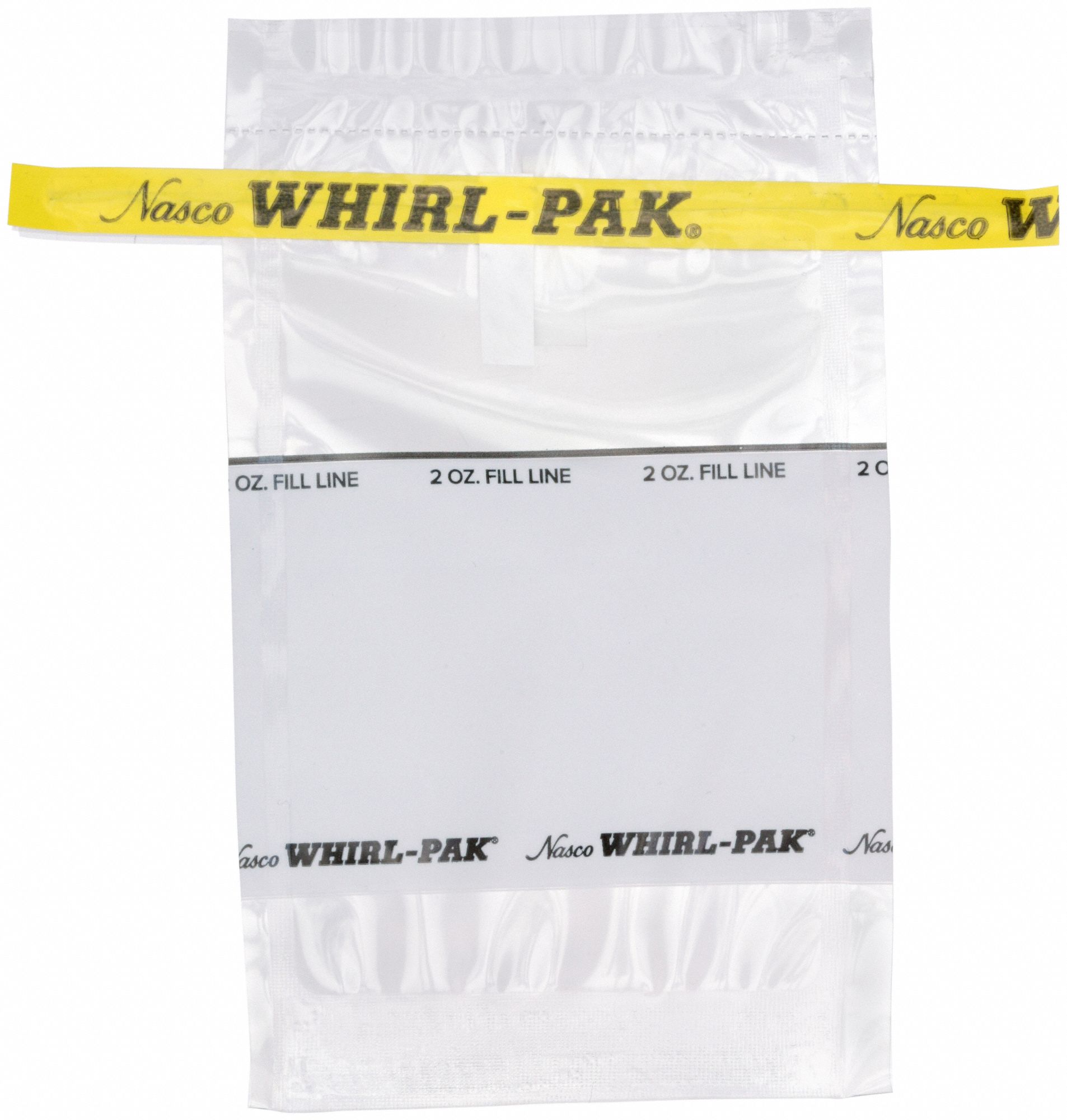 WHIRL-PAK, Write-On, Sterile, Sampling Bag - 407L34|B01064 - Grainger