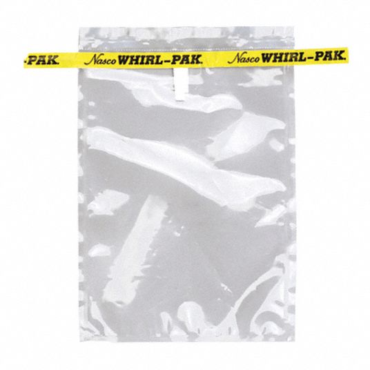 WHIRL-PAK, Std, Sterile, Sampling Bag - 407L39|B01018 - Grainger
