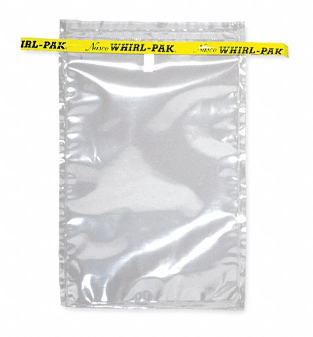 WHIRL-PAK, Std, Sterile, Sampling Bag - 407L46|B01063 - Grainger