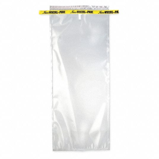 WHIRL-PAK, Std, Sterile, Sampling Bag - 407L54|B01323 - Grainger