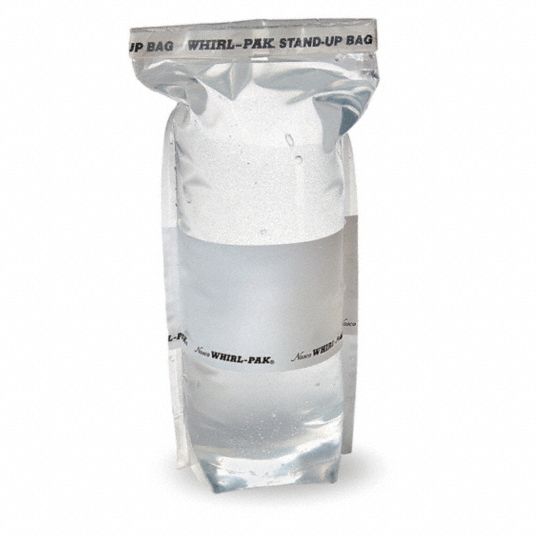 WHIRL-PAK, Self-Standing, Sterile, Sampling Bag - 407L67|B01365 - Grainger