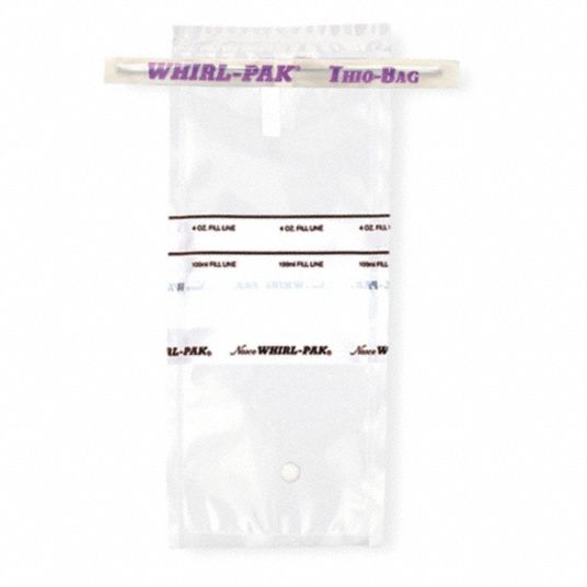 WHIRL-PAK, Write-On, Sterile, Sampling Bag - 407L75|B01040 - Grainger