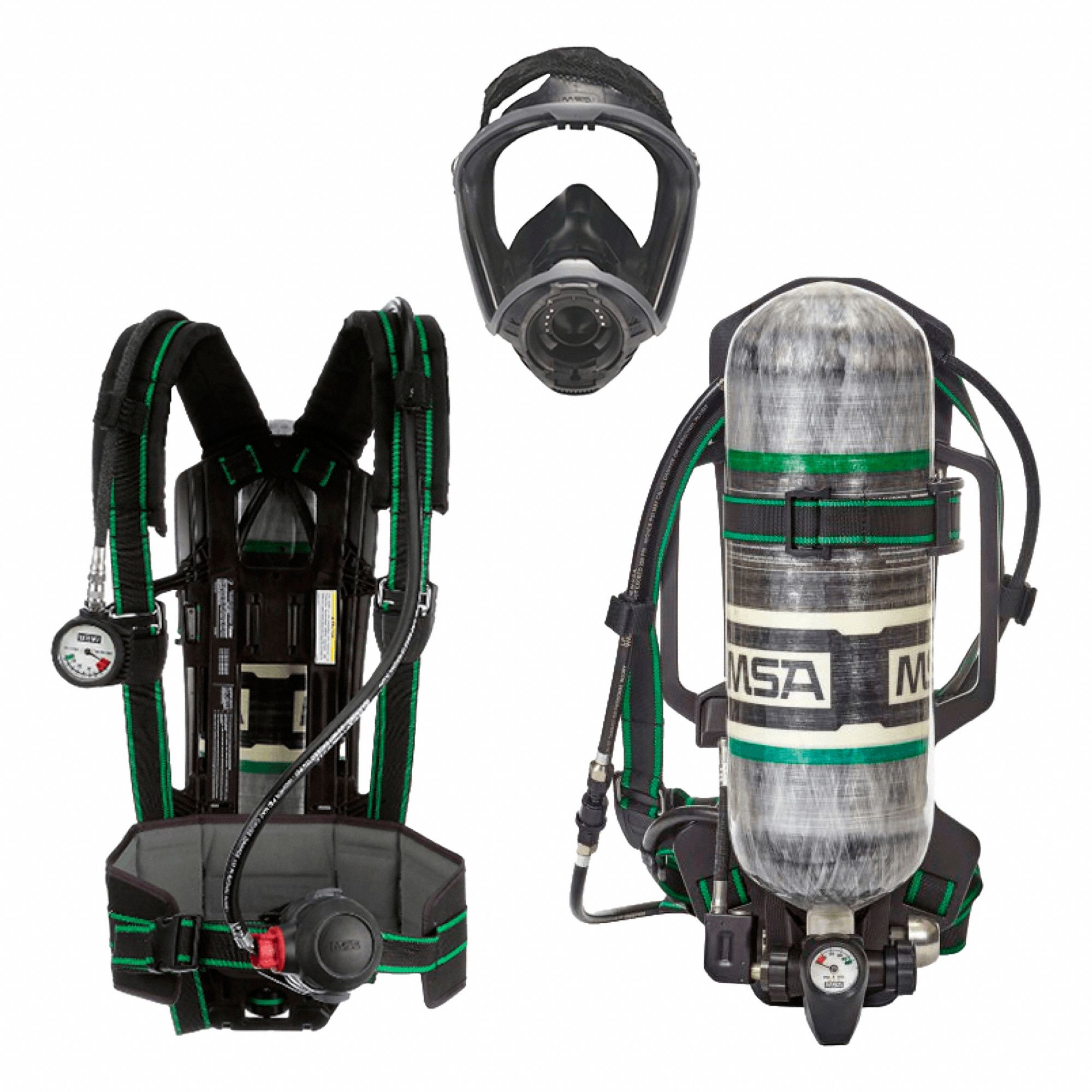 MSA Equipo de Respiración Autónomo, Material del Cilindro Fibra de ...