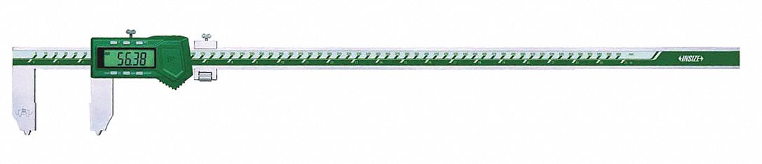 INSIZE, 24 in to 24 in /10 mm to 600 mm, Cabled, RTJ Ring Groove ...