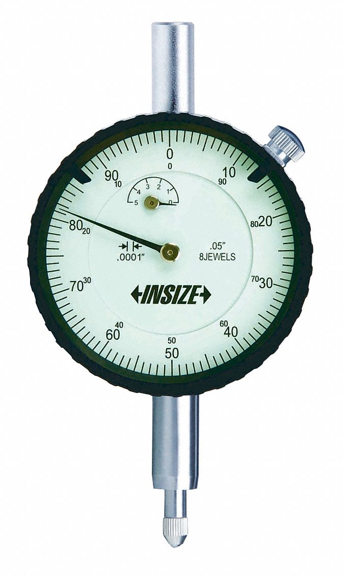 INSIZE, 0 in to 0.05 in, Inch, Dial Indicator - Lug Back - 408R61|2315 ...